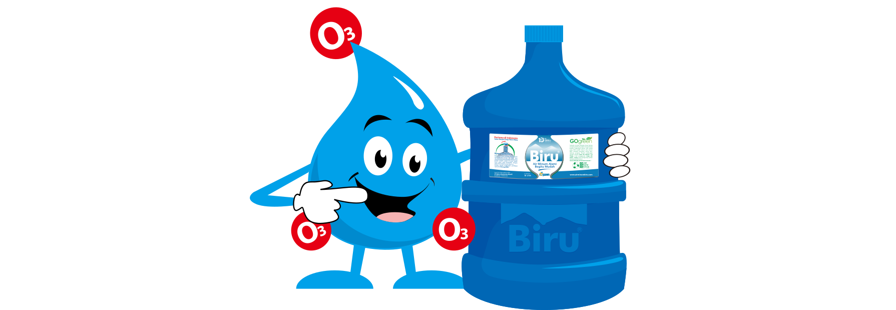 Air Minum Biru
